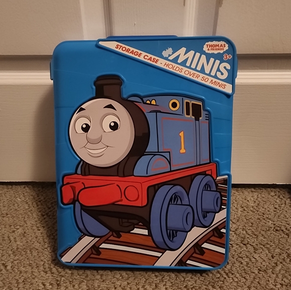 Thomas & Friends | Toys | Thomas Friends Blue Mini Trains Storage Case ...